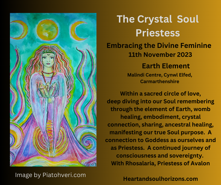 Crystal Soul Priestess Workshops | Heart and Soul Horizons